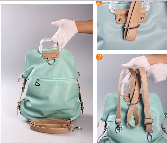 Fashion Unique Fresh Multifunction Backpack & Handbag & Shoulder Bag on ...